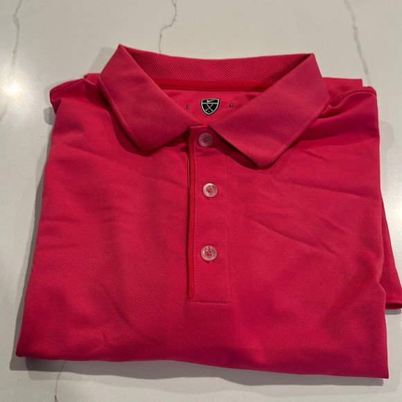 Nike | Shirts | Nike Golf Dri Fit Mens Hot Pink Dry Fit Polo Shirt Xl ...